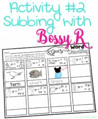 Building up with Bossy R {Activity Ideas & a Freebie!} – The Candy Class