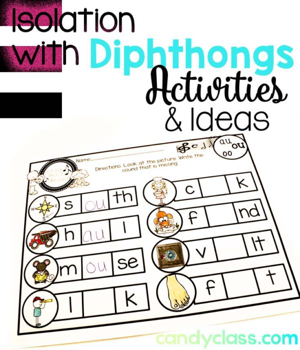 Those Diphthongs – The Candy Class