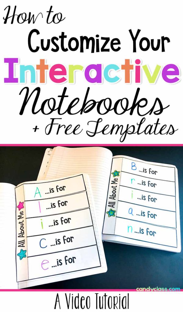 How to Customize Your Interactive Notebooks…A Video Tutorial – The ...