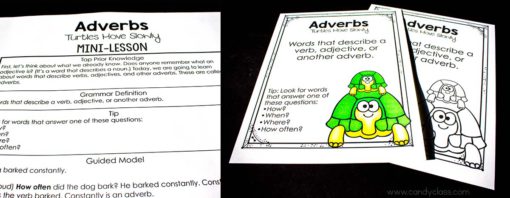 Adverbs Mini-Lesson & Activity Ideas – The Candy Class